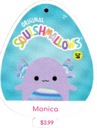 Monica (3.5in Clip Squishmallow) - Squishbase